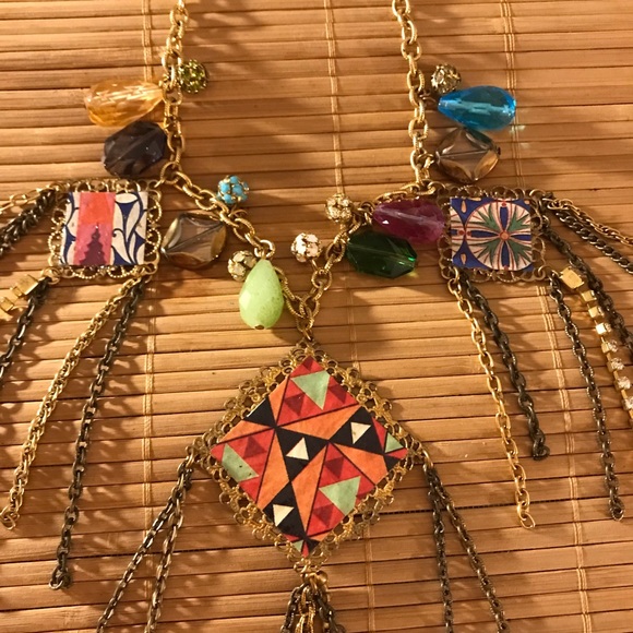 Lenora Dame | Jewelry | Lenora Dame Eyecatching Multicolored Gemstone ...